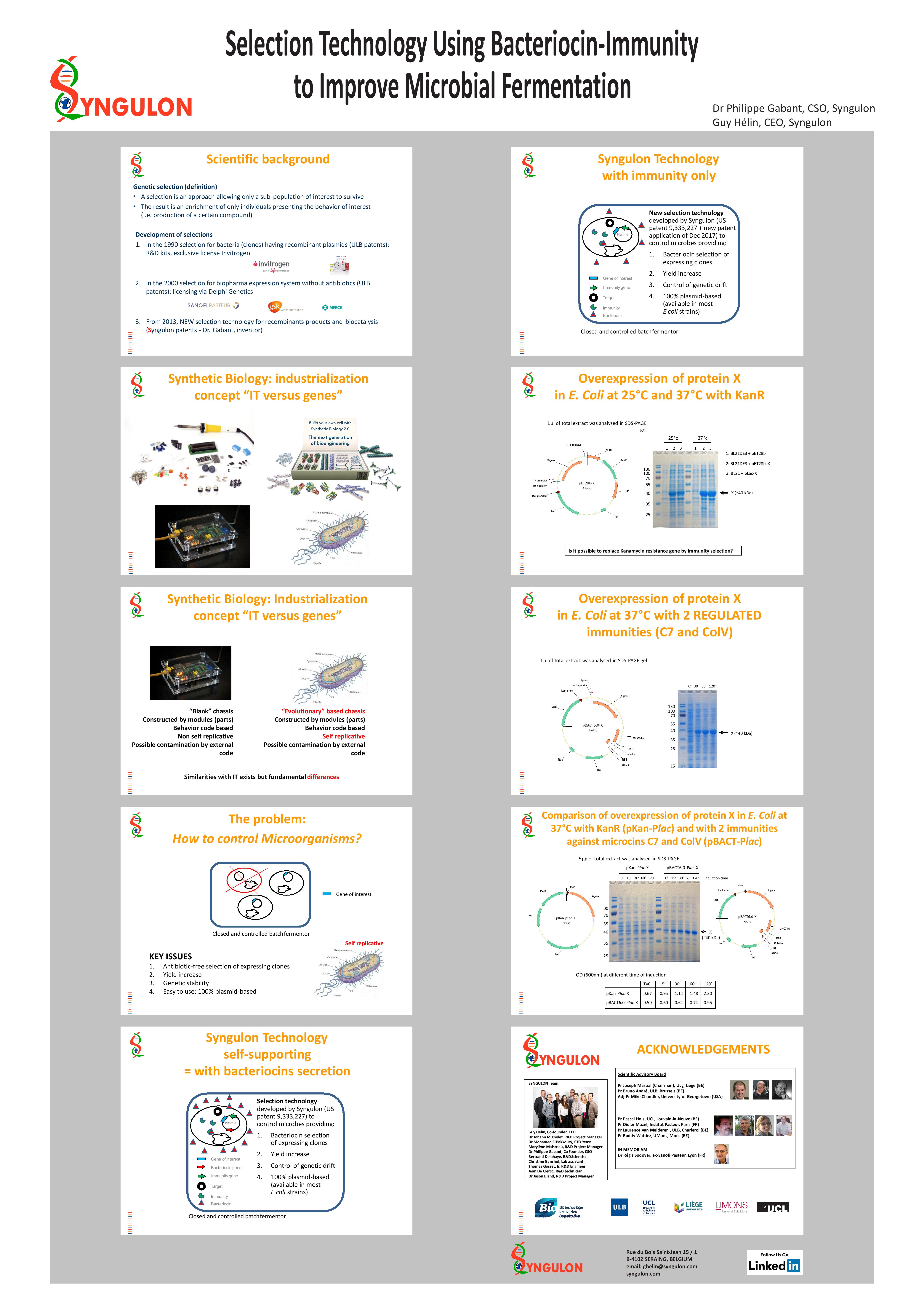 Technology presentations – Syngulon – Bacteriocin-based technologies